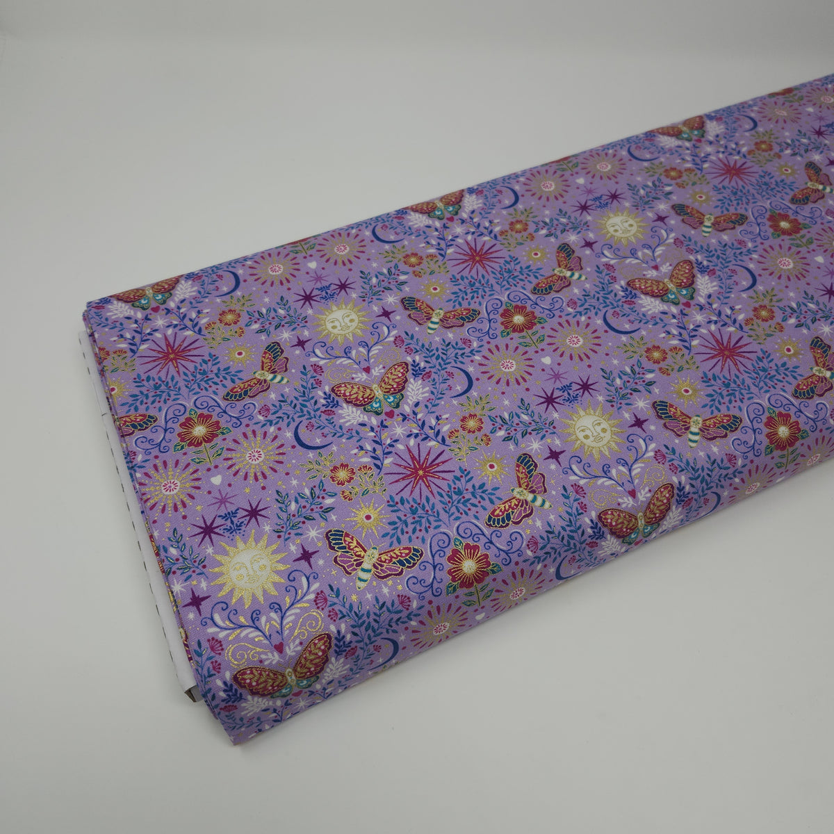 Makower UK - Luna - Night Garden - MU-072-L (1/2 Yard) – Spack Craft Fabric