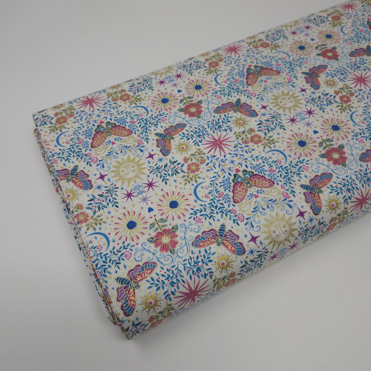 Makower UK - Luna - Night Garden - MU-072-Q (1/2 Yard) – Spack Craft Fabric