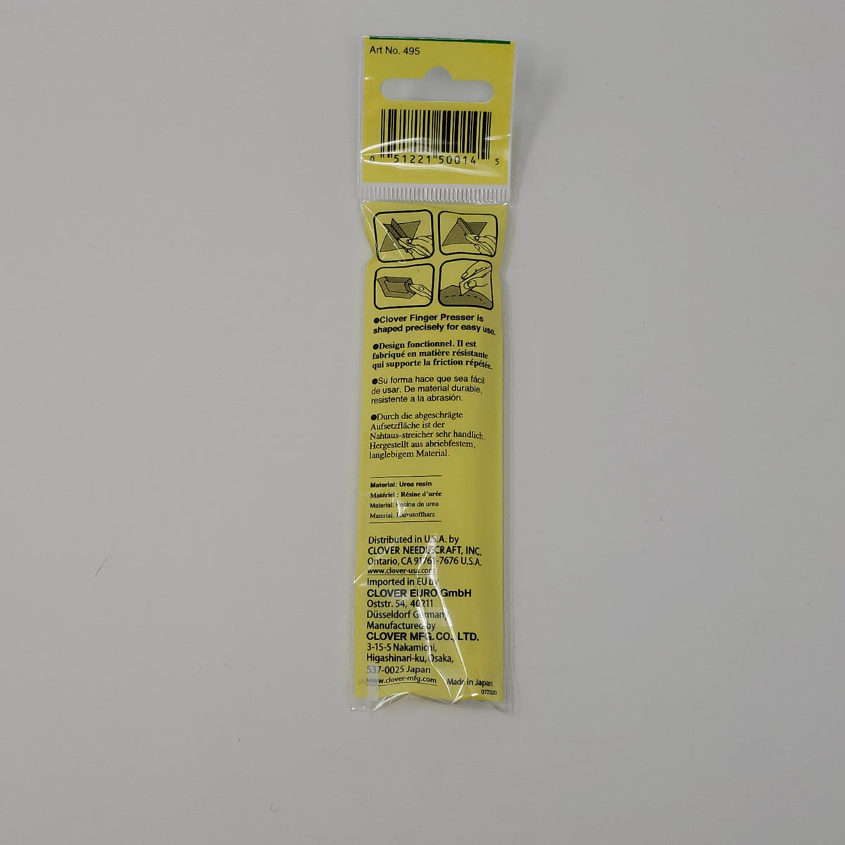 Clover - Finger Presser - White - 495 – Spack Craft Fabric
