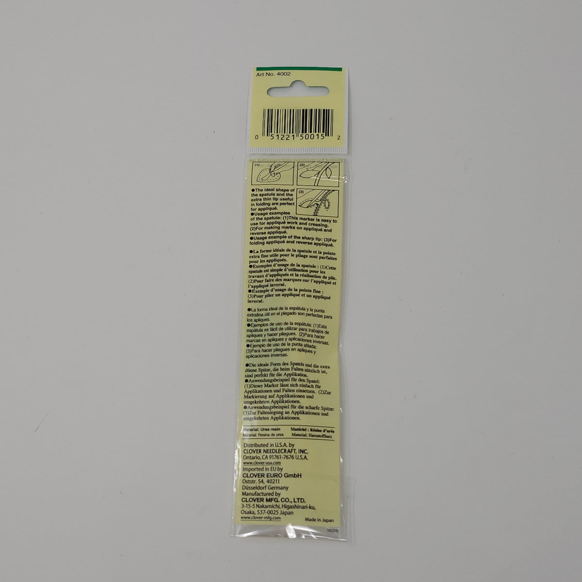 Clover - Hera Marker For Applique & Sewing - White - Q4002 – Spack ...